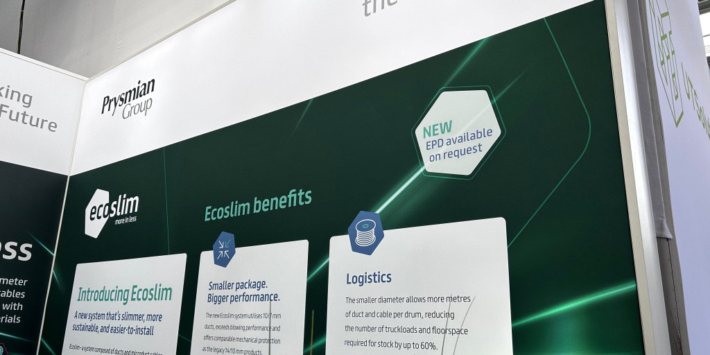 Prysmian announces global launch of sustainable Ecoslim system | NLconnect