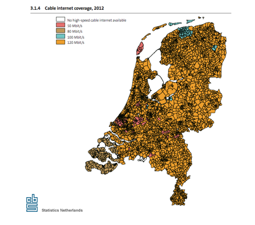 CBS: Nederland hoog in breedband-ranglijst | NLconnect