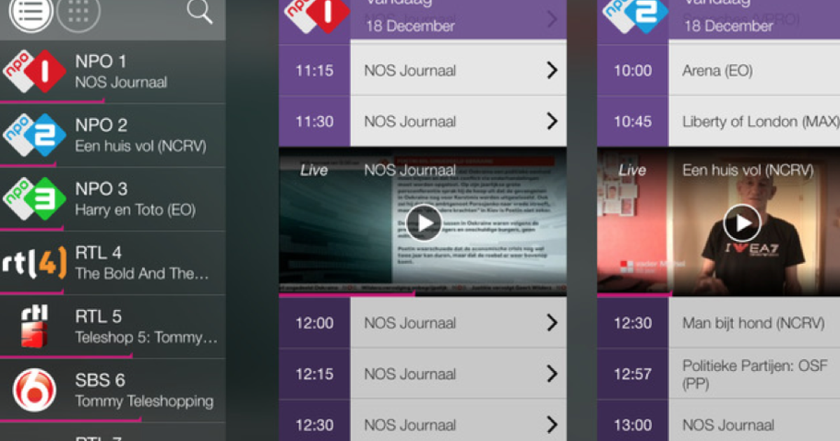 Kabeltelevisie Pijnacker introduceert gratis TV-app | NLconnect