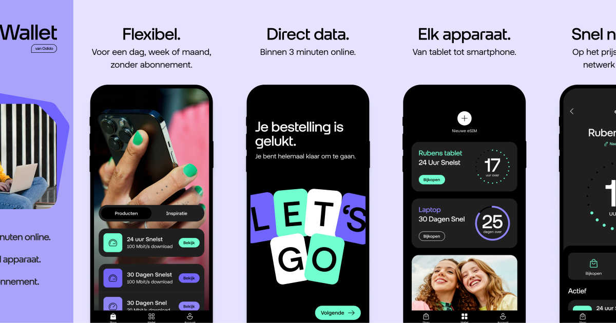 Odido lanceert SimWallet | NLconnect